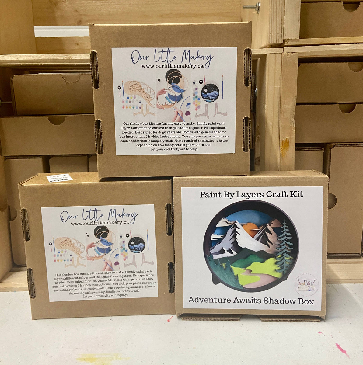 Frozen Freedom Shadow Box Kit – Mountain Littles Baby + Kids Boutique