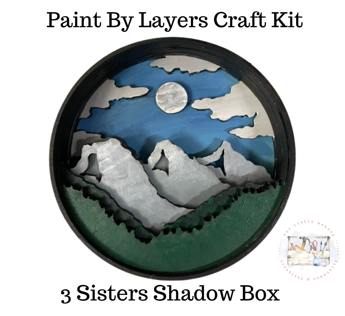 3 Sisters Shadow Box Kit – Mountain Littles Baby + Kids Boutique