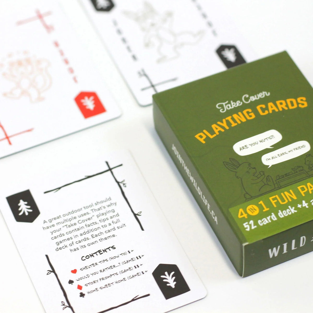 Take Cover | 4 in 1 Card Game – Mountain Littles Baby + Kids Boutique