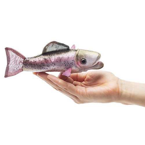 Mini Rainbow Trout | Finger Puppet – Mountain Littles Baby + Kids Boutique